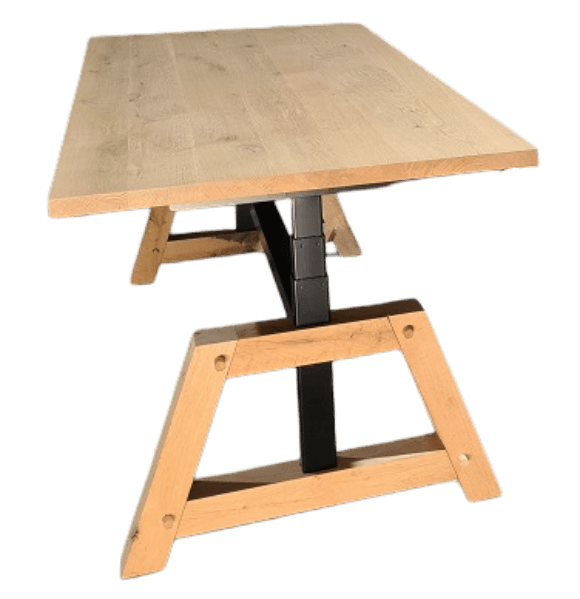 Vintable OAK-frame zit-sta tafel | Demasko